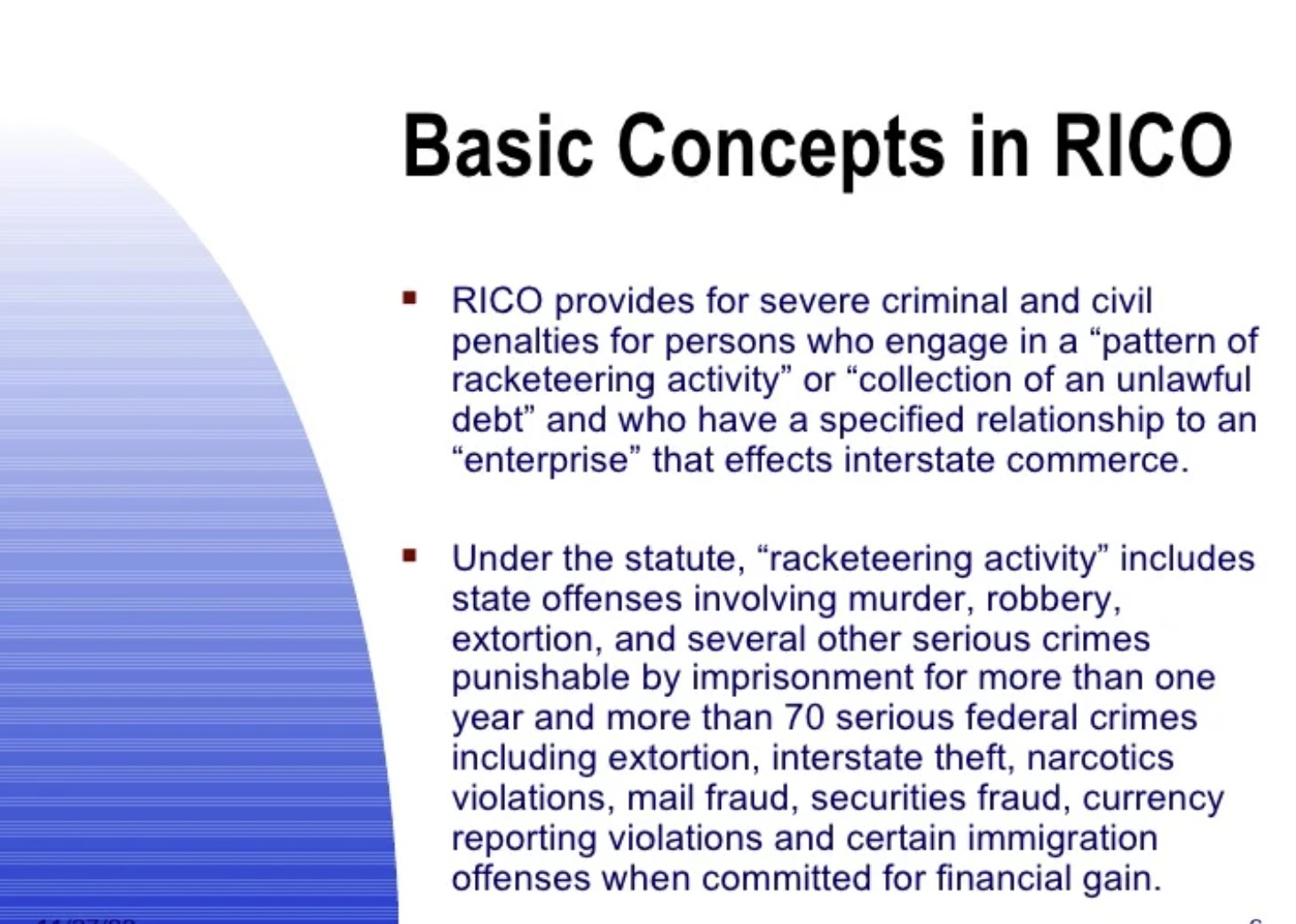 If Ward Used Fake Internships in Last 10 Years It's RICO - Frank Report